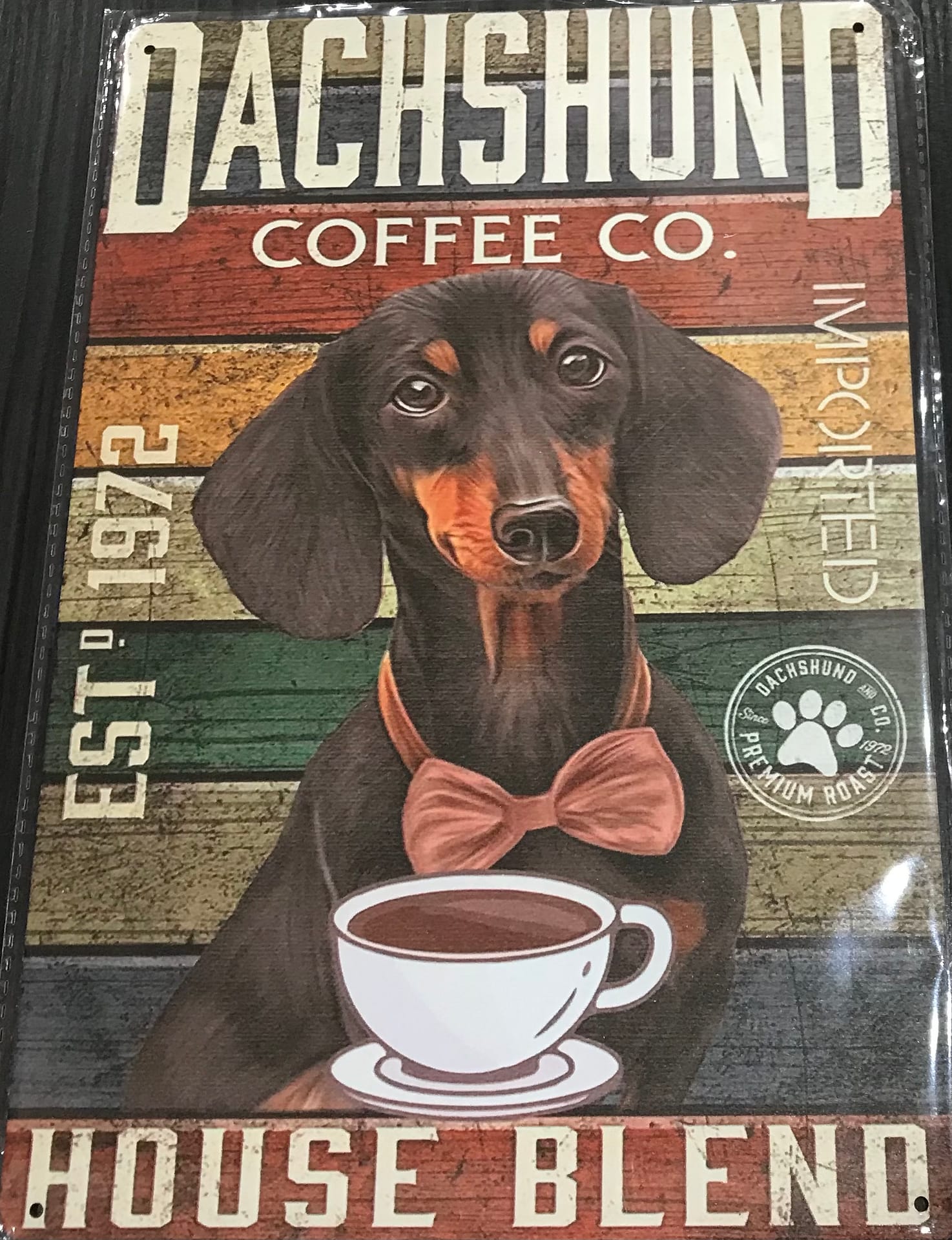 Fém Retro Tábla “House Blend” – Kertitárgyak Webshop – Kerti ...